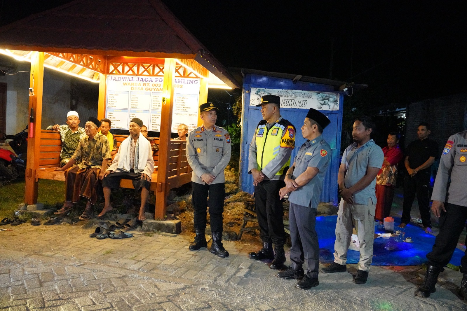 Patroli Gabungan di Desa Trucuk, Kapolres Ajak Masyarakat Aktif Jaga ...